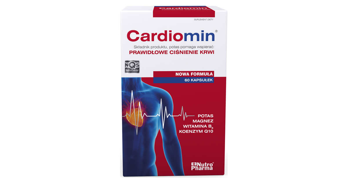Cardiomin, 60 kapsułek: ulotka, cena i opinie - Apteka Internetowa Oliwna