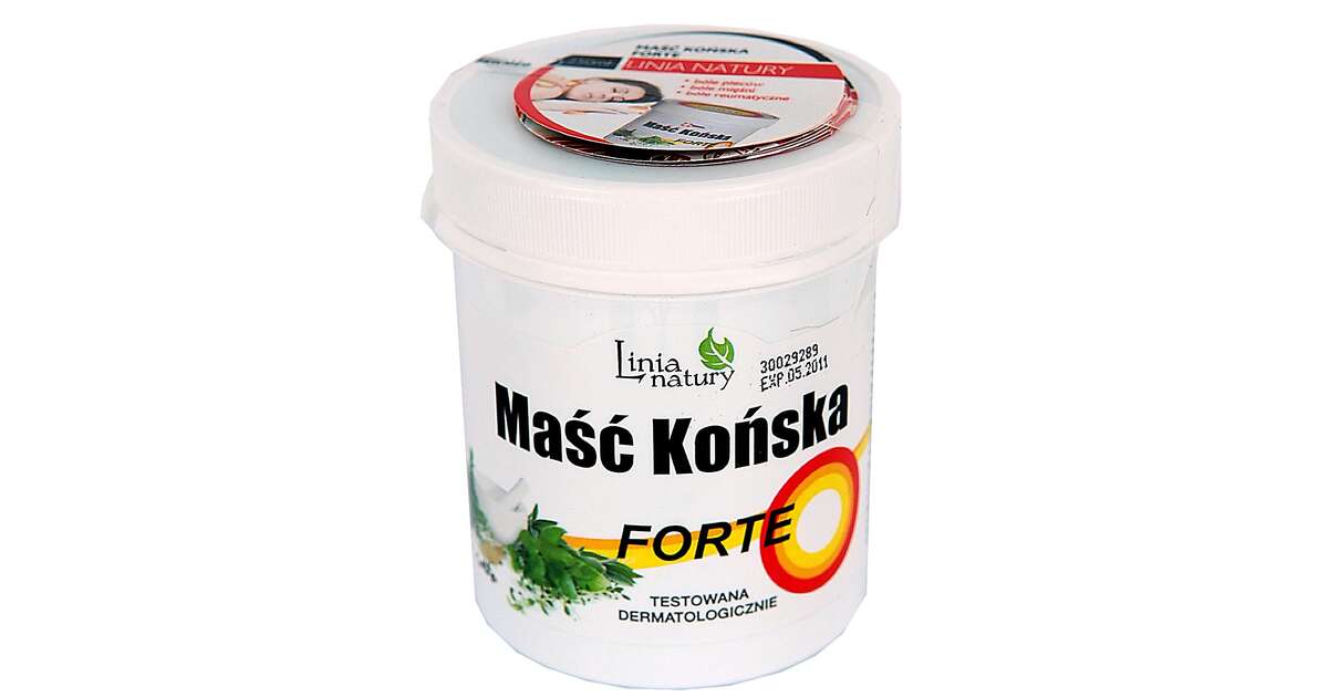 Maść końska forte 250 ml : ulotka, cena i opinie - Apteka Internetowa ...
