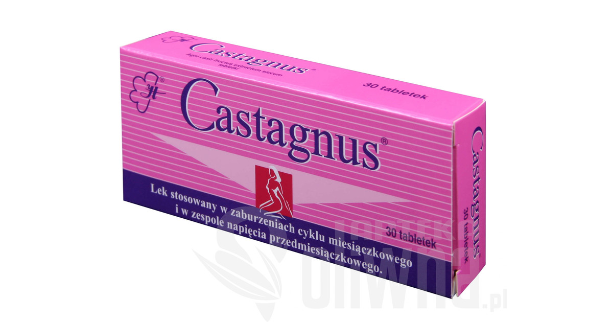 Castagnus 30 tabletek: ulotka, cena i opinie - Apteka Internetowa Oliwna