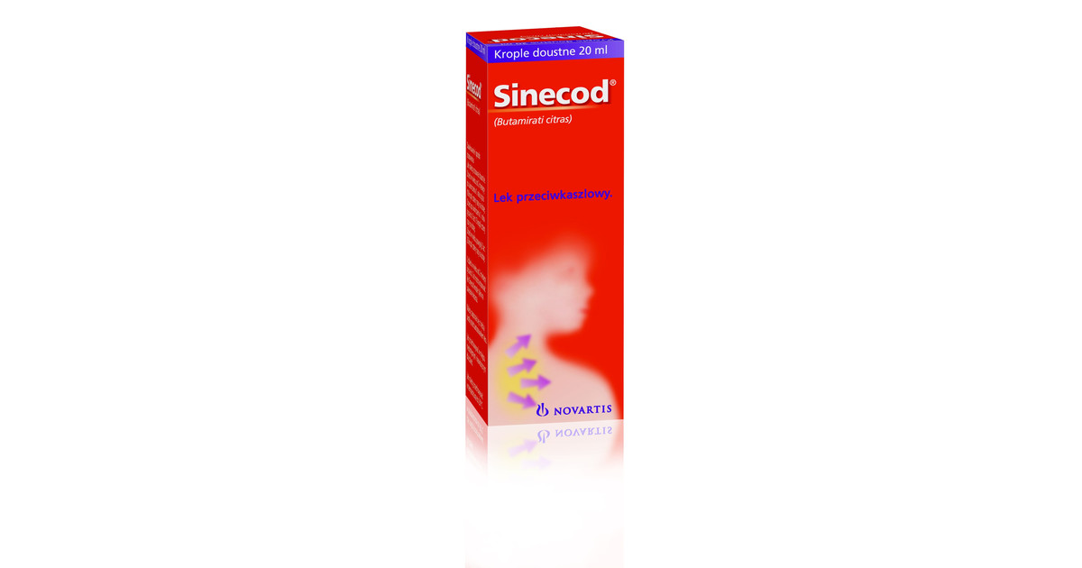 Sinecod, krople, 20 ml: ulotka, cena i opinie - Apteka Internetowa Oliwna