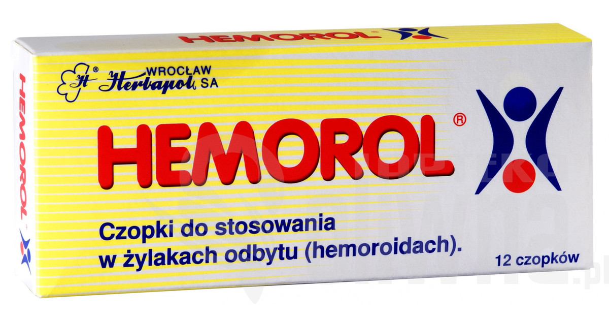 Hemorol 12 czopków: ulotka, cena i opinie - Apteka Internetowa Oliwna