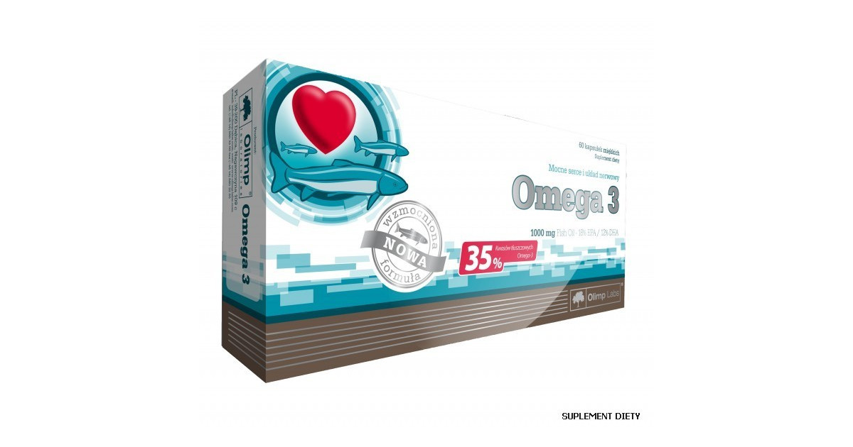 Olimp Omega 3 - 1000 mg 60 kapsułek: ulotka, cena i opinie - Apteka ...