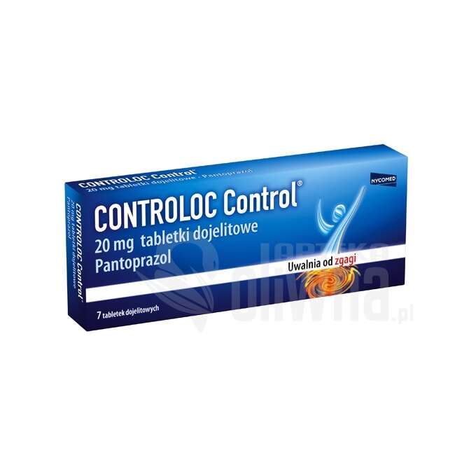 Controloc control 7 tabletek: ulotka, cena i opinie - Apteka ...