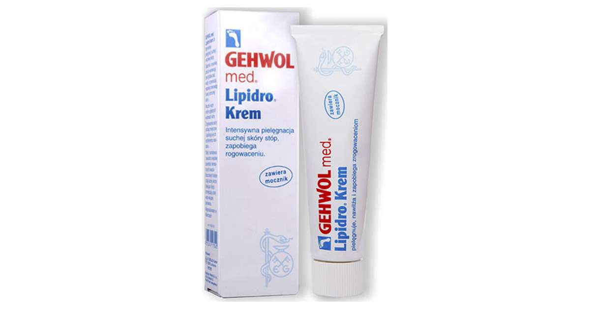 Gehwol Lipidro Krem silnie nawilżający do stóp 75 ml