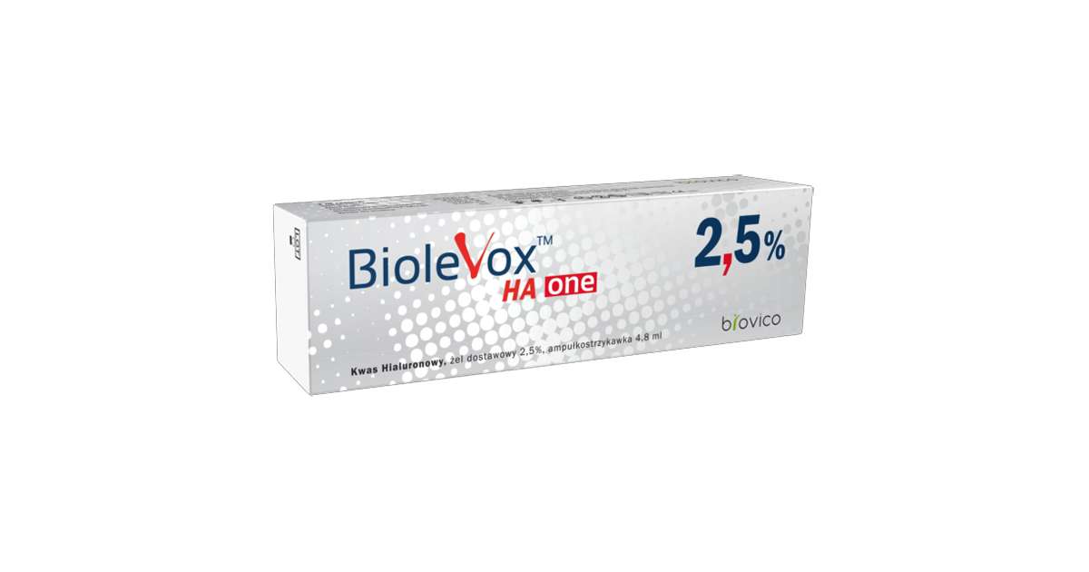 BioleVox HA One kwas hialuronowy, żel dostawowy 2,5% ampułkostrzykawka ...