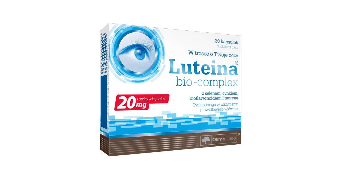 Olimp, Luteina bio-complex, 30 kapsułek: ulotka, cena i opinie - Apteka ...