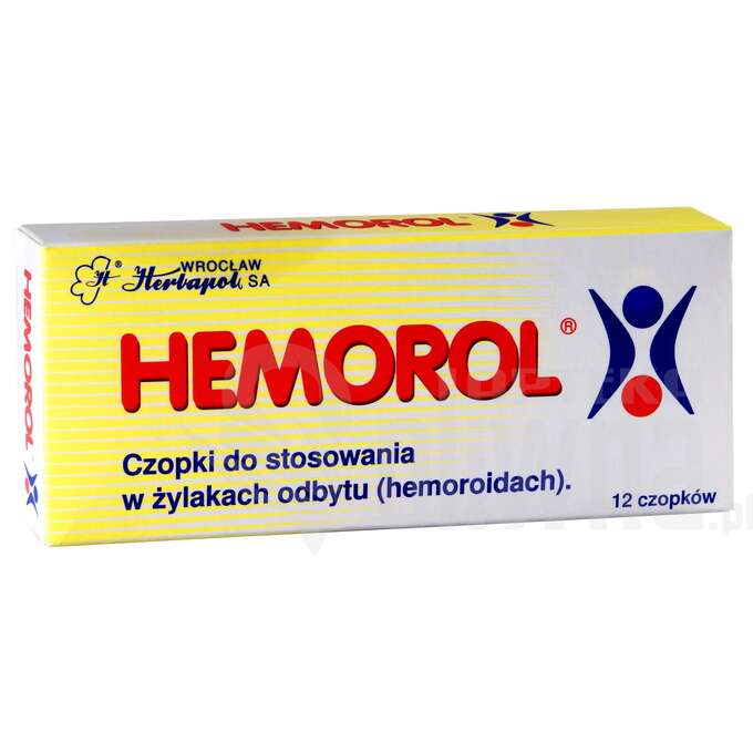 Hemorol 12 czopków: ulotka, cena i opinie - Apteka Internetowa Oliwna