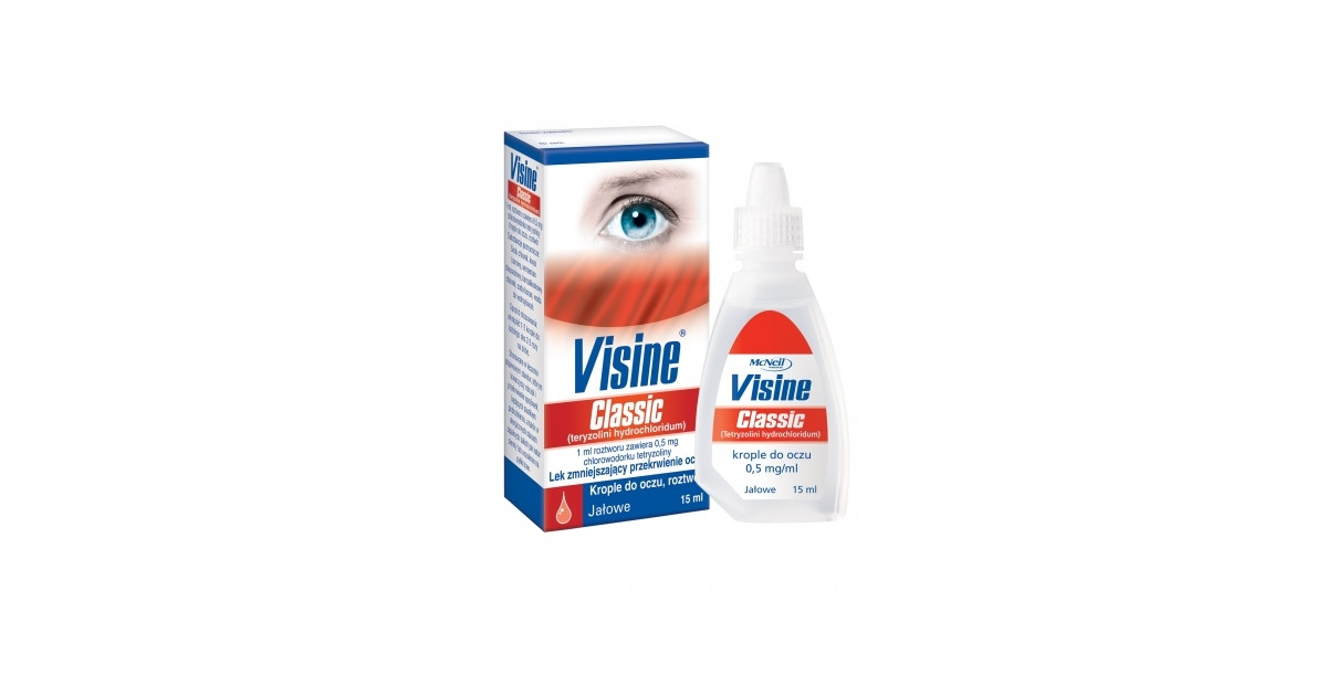 Visine Classic krople 10 ml: ulotka, cena i opinie - Apteka Internetowa ...