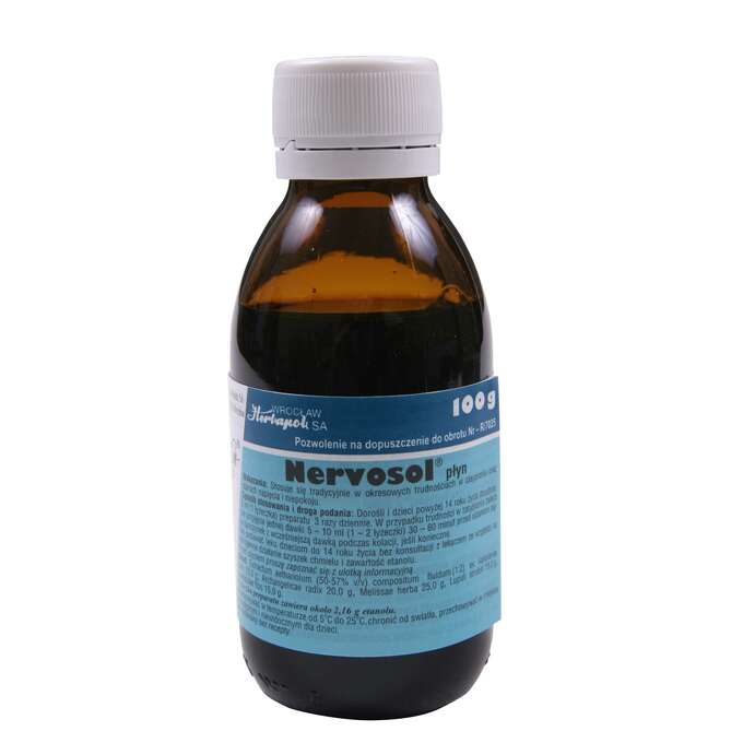Nervosol krople 35 g: ulotka, cena i opinie - Apteka Internetowa Oliwna