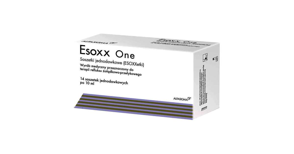 Esoxx One 14 saszetek po 10ml: ulotka, cena i opinie - Apteka ...