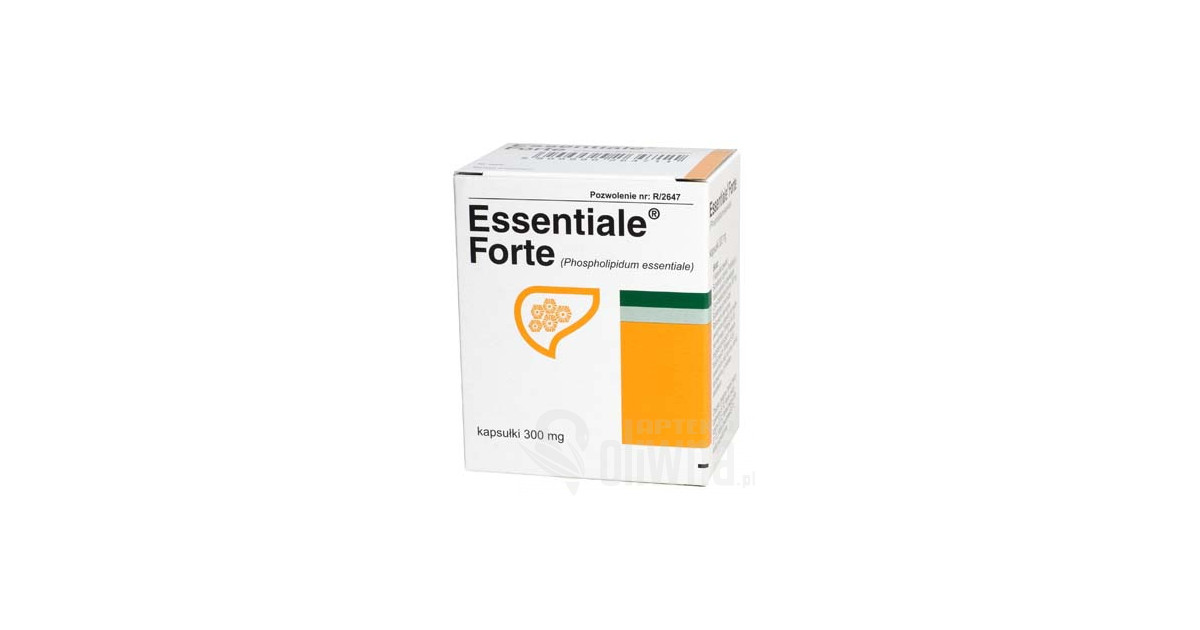 Essentiale Forte 300 mg, 50 kapsułek: ulotka, cena i opinie - Apteka ...