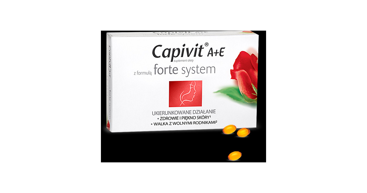 Capivit A + E Forte system 30 kapsułek: ulotka, cena i opinie - Apteka ...