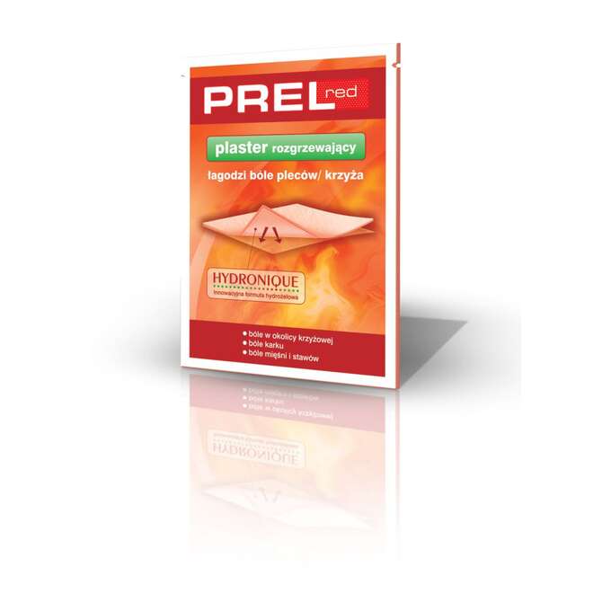 Prel Red Hydrożelowy Plaster rozgrzewający, 3 sztuki: ulotka, cena i ...