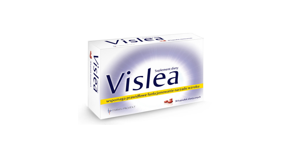 Vislea 30 kapsułek: ulotka, cena i opinie - Apteka Internetowa Oliwna