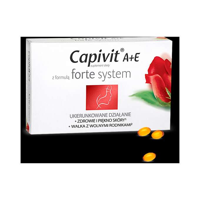 Capivit A + E Forte system 30 kapsułek: ulotka, cena i opinie - Apteka ...