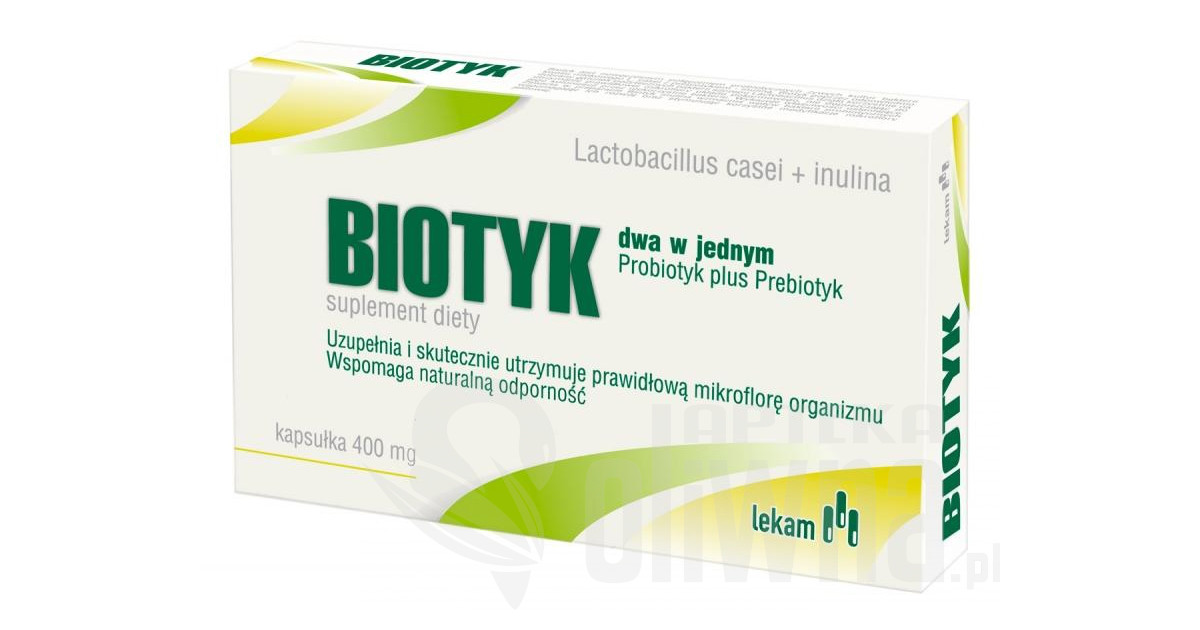 Biotyk, 30 kapsułek: ulotka, cena i opinie - Apteka Internetowa Oliwna