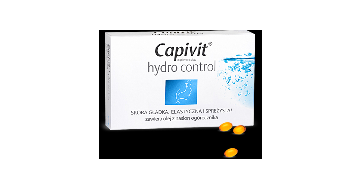 Capivit Hydro Control 30 kapsułek: ulotka, cena i opinie - Apteka ...