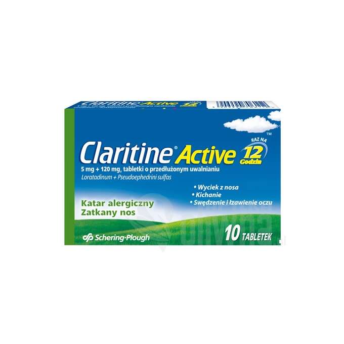 Claritine Active 10 tabletek: ulotka, cena i opinie - Apteka ...