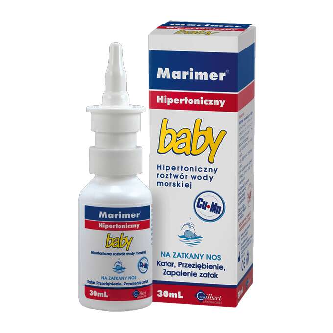 Marimer baby hipertoniczny roztwór wody morskiej 30ml: ulotka, cena i opinie - Apteka ...