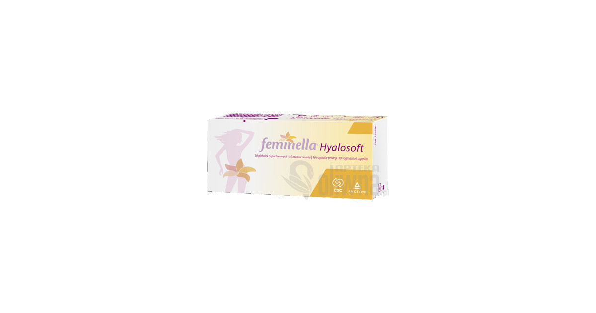 Feminella Hyalosoft globulki dopochwowe 10 sztuk: ulotka, cena i opinie ...