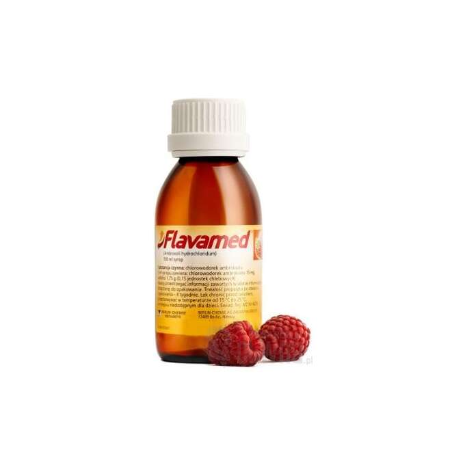 Flavamed syrop 15mg/5ml - Apteka Oliwna