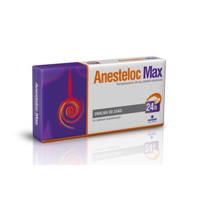 Anesteloc Max 14 tabletek: ulotka, cena i opinie - Apteka Internetowa ...
