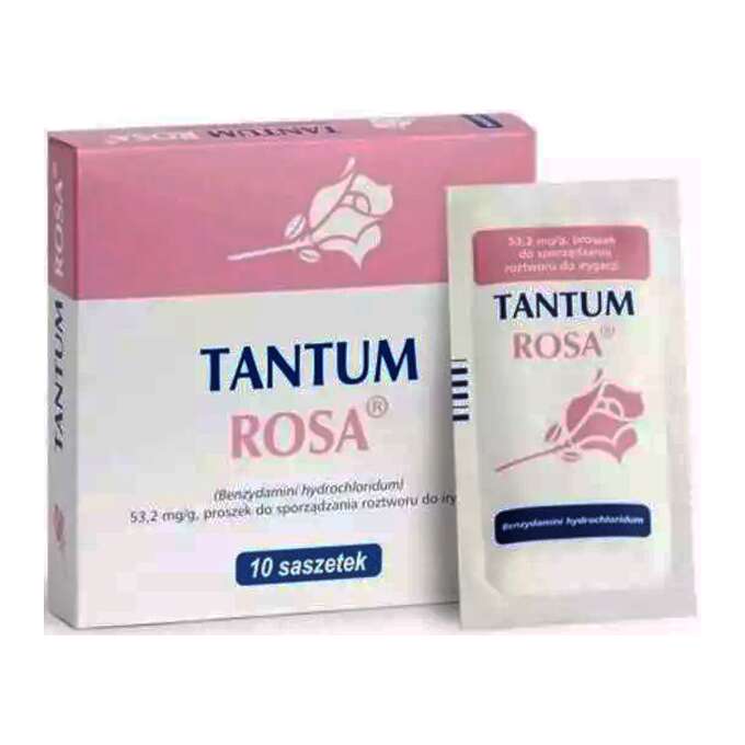 Tantum rosa 9,4 g, 10 saszetek: ulotka, cena i opinie - Apteka ...