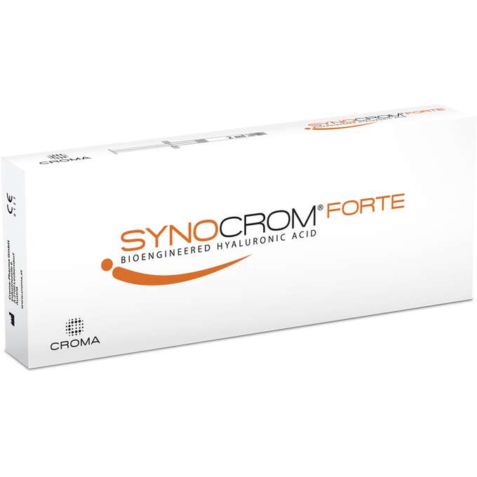 Synocrom Forte 2% (hialuronian sodu) 1 ampułka a 2ml: ulotka, cena i ...