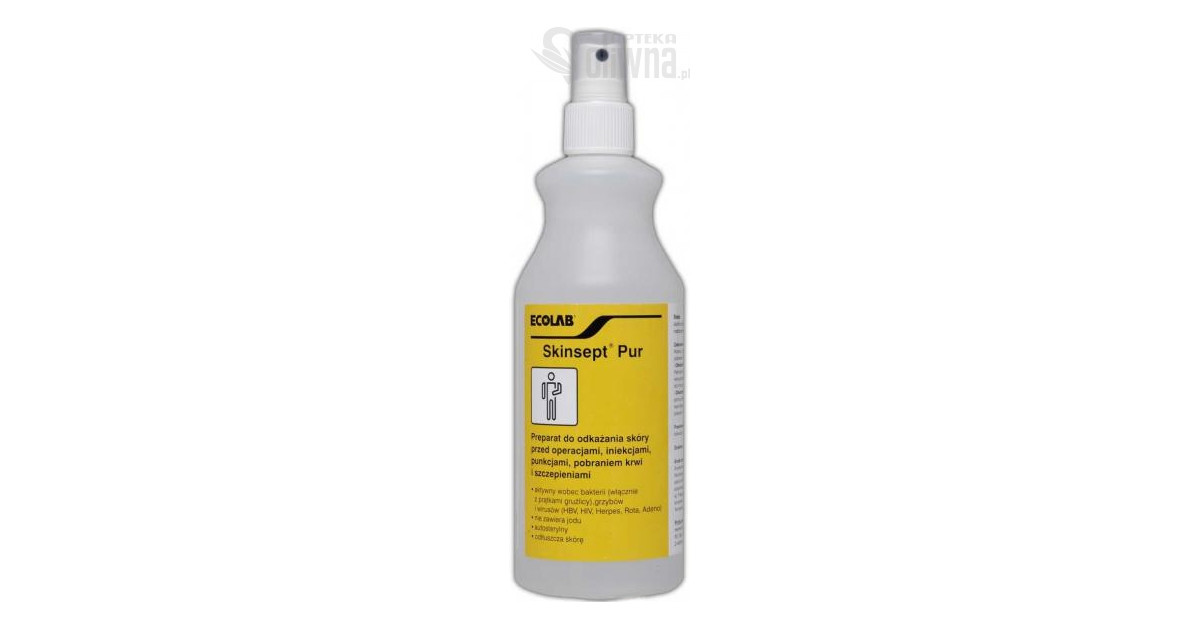 Skinsept Pur Płyn do odkażania skóry 350ml: ulotka, cena i opinie ...