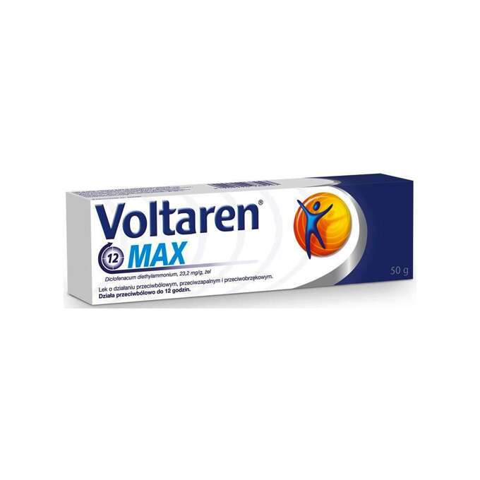 Voltaren Max żel 50g: ulotka, cena i opinie - Apteka Internetowa Oliwna