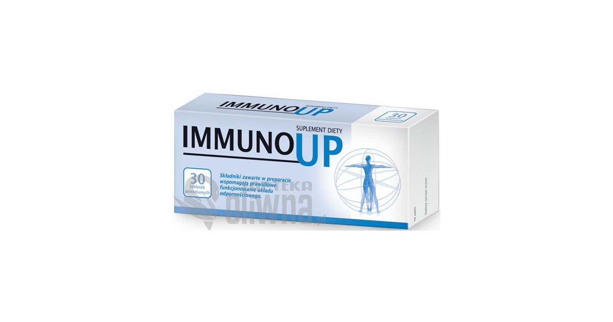 Immuno Up 30 tabletek: ulotka, cena i opinie - Apteka Internetowa Oliwna