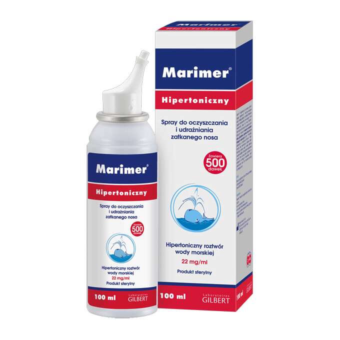 Marimer hipertoniczny spray do nosa 100 ml: ulotka, cena i opinie - Apteka Internetowa Oliwna