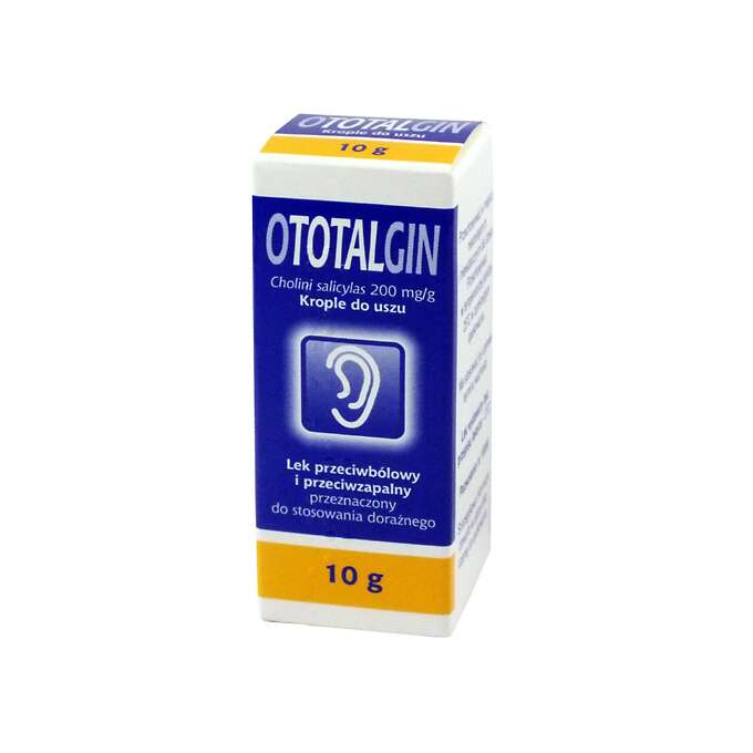 Ototalgin krople do uszu 10 ml: ulotka, cena i opinie - Apteka ...