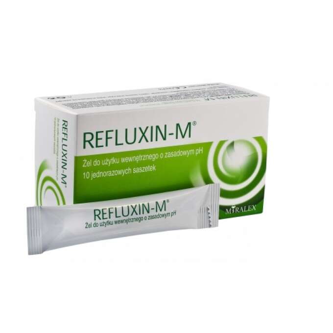 Refluxin M żel 10 saszetek a 10 ml: ulotka, cena i opinie - Apteka ...