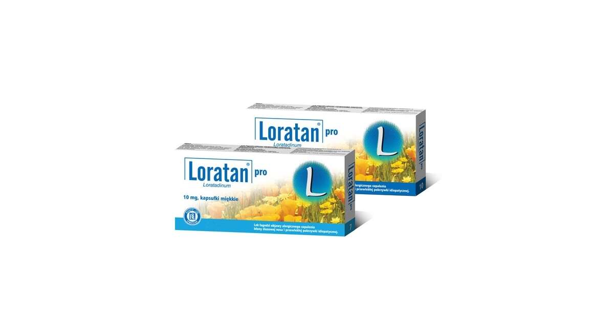 Loratan pro 10 kapsułek: ulotka, cena i opinie - Apteka Internetowa Oliwna