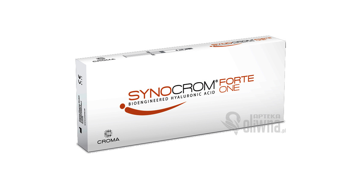 Synocrom Forte One 20mg (2%)/1ml 1 ampułko-strzykawka: ulotka, cena i ...