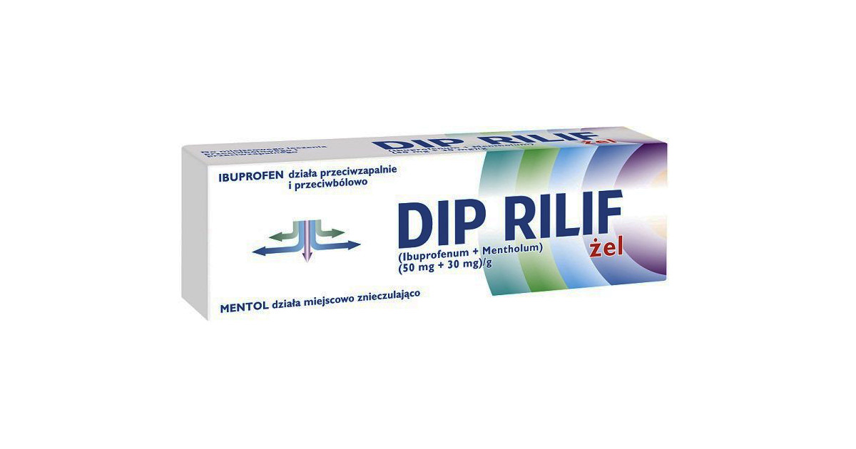Dip rilif żel 100 g: ulotka, cena i opinie - Apteka Internetowa Oliwna