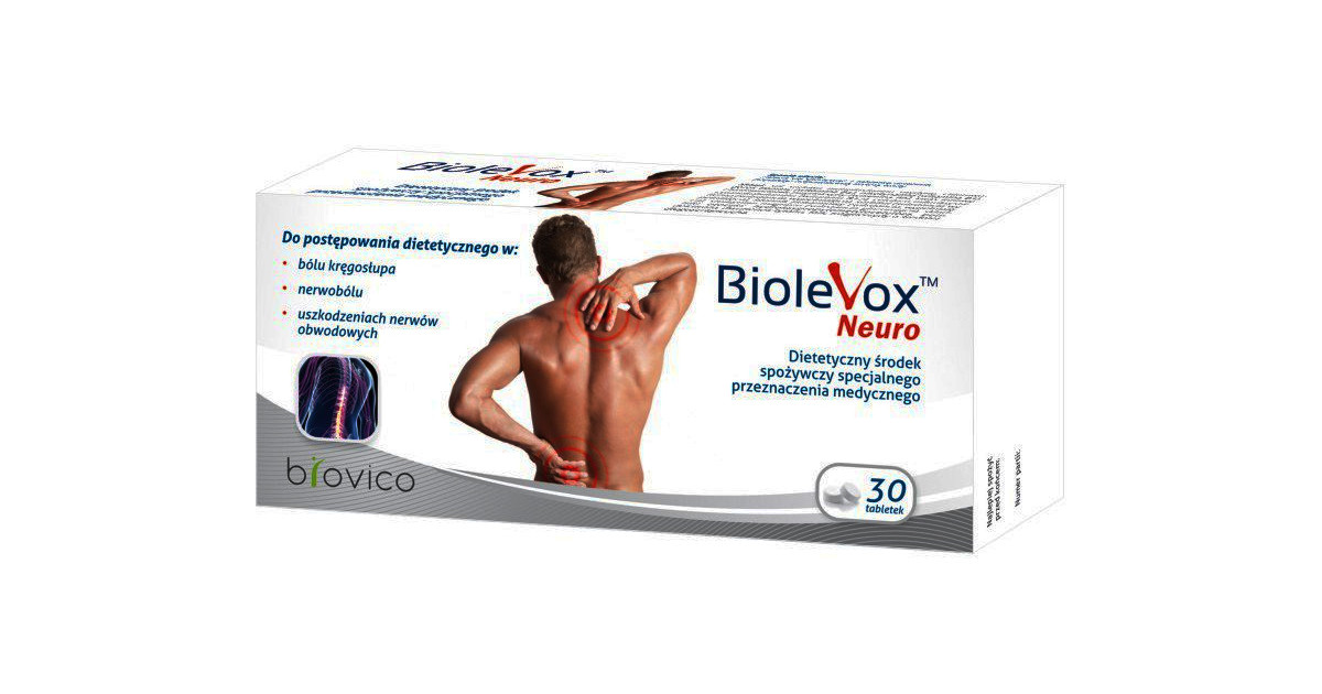 Biolevox neuro 30 tabletek: ulotka, cena i opinie - Apteka Internetowa ...
