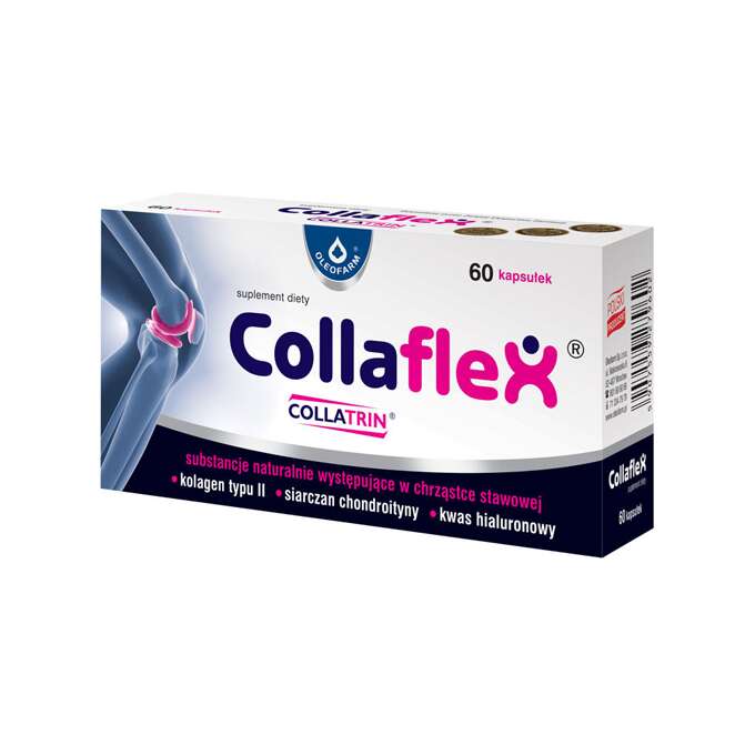 Collaflex 60 kapsułek: ulotka, cena i opinie - Apteka Internetowa Oliwna