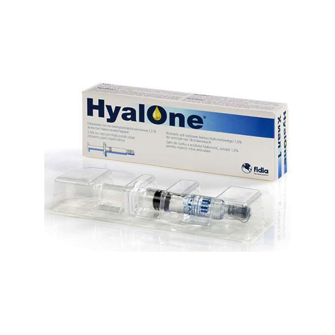 HyalOne 1 ampułka 60mg/4ml: ulotka, cena i opinie - Apteka Internetowa Oliwna