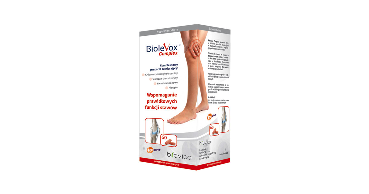 Biolevox complex 60 tabletek: ulotka, cena i opinie - Apteka ...
