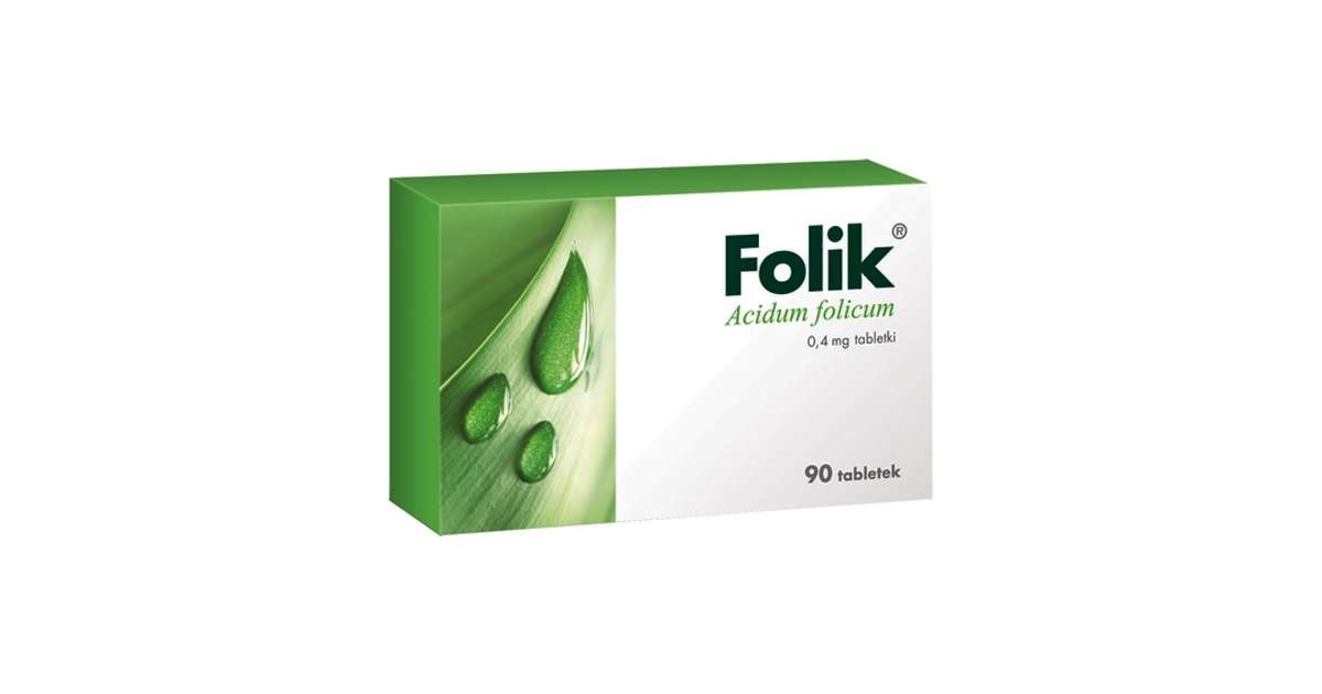 Folik 0,4mg, 90 tabletek: ulotka, cena i opinie - Apteka Internetowa Oliwna