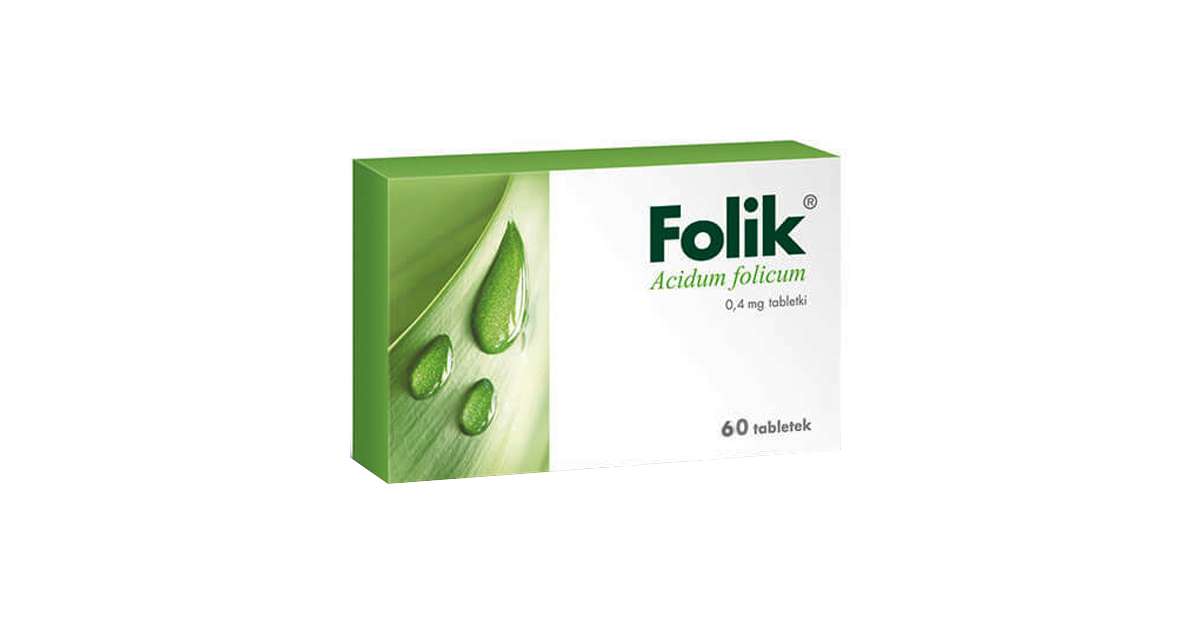 Folik 0,4mg, 60 tabletek: ulotka, cena i opinie - Apteka Internetowa Oliwna