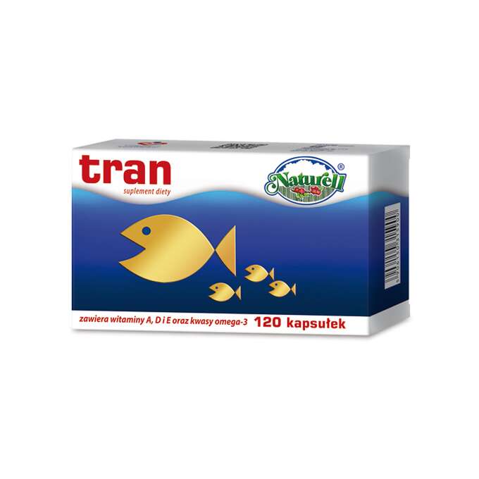Tran 120 kapsułek: ulotka, cena i opinie - Apteka Internetowa Oliwna