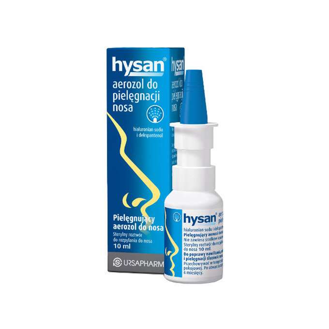 Hysan spray do pielęgnacji nosa 10 ml: ulotka, cena i opinie - Apteka Internetowa Oliwna