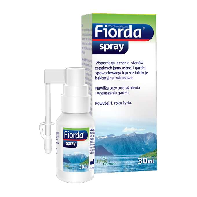 Fiorda spray, powyżej 1 roku życia, 30 ml: ulotka, cena i opinie ...