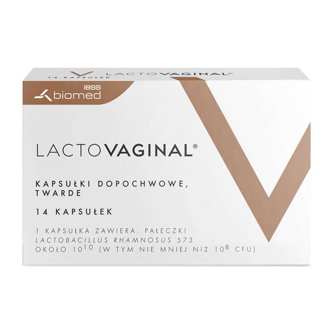 Lactovaginal 14 kapsułek dopochwowych: ulotka, cena i opinie - Apteka ...