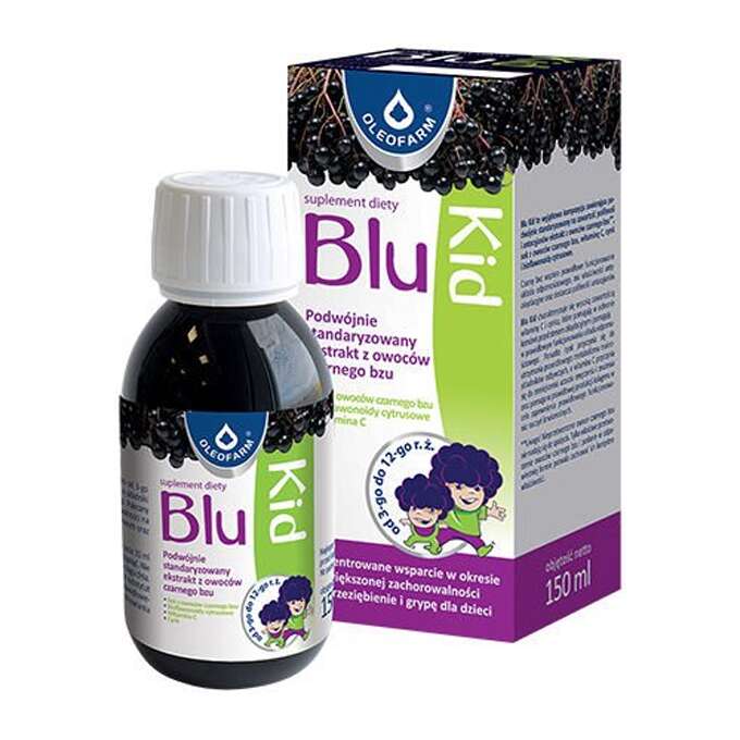 Blu Kid dla dzieci powyżej 3 lat syrop 150 ml: ulotka, cena i opinie ...
