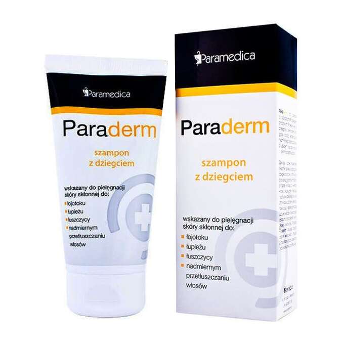 Paraderm, szampon z dziegciem, 150g: ulotka, cena i opinie - Apteka ...