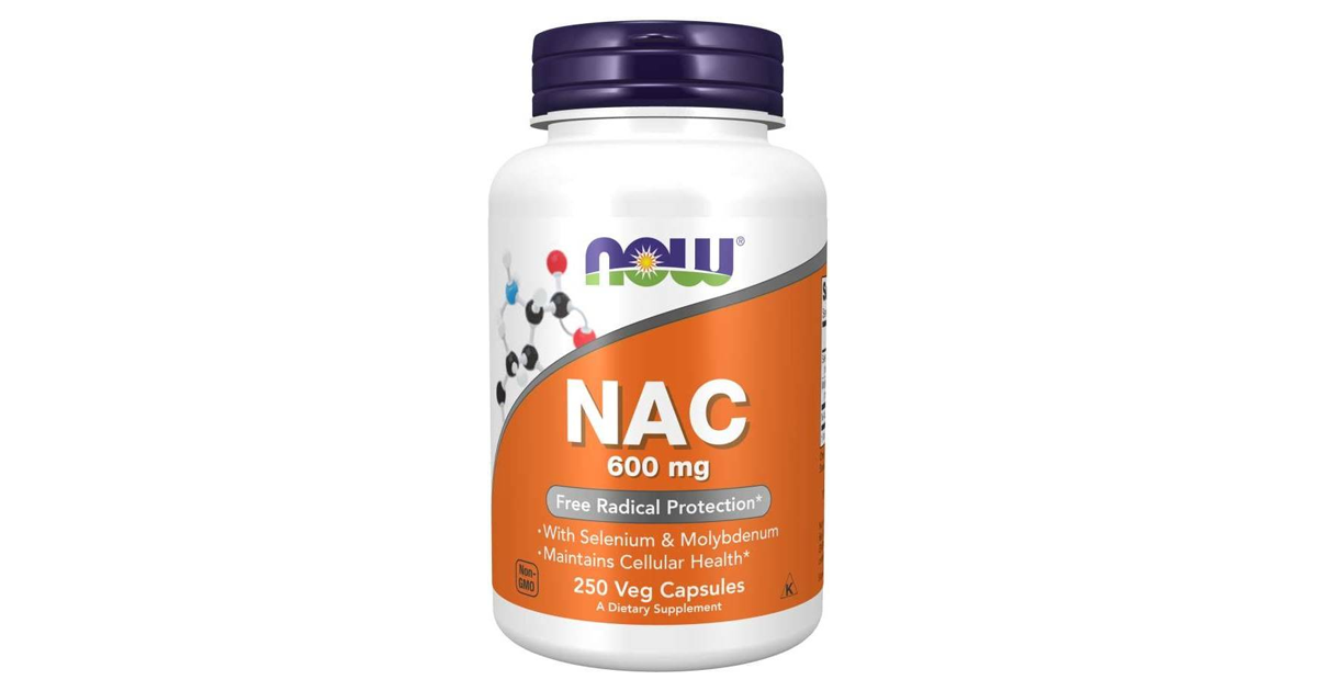 Now Foods, NAC – N-Acetylocysteina 600 mg, 250 kapsułek: ulotka, cena i ...